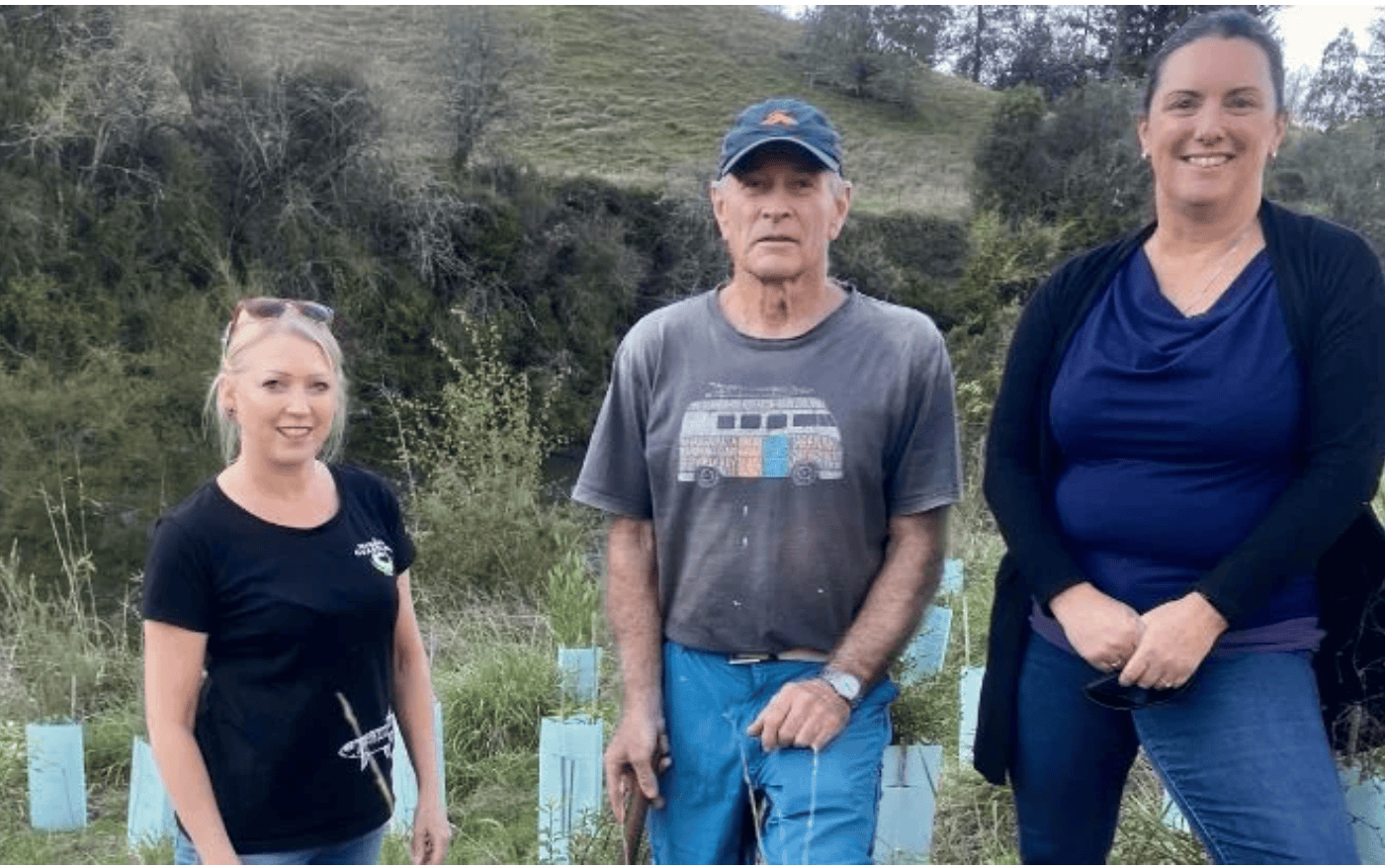 Planting 6,700 trees in Aniseed Valley